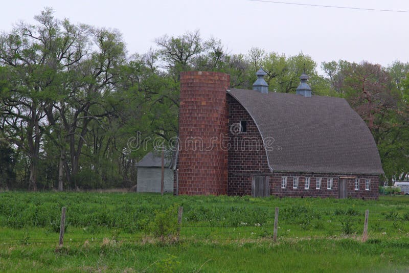 Rural Farm Barn stock image. Image of cupola, nature - 116659177