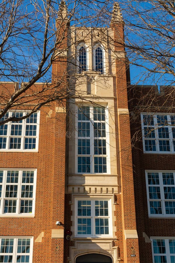 Midwest School stock image. Image of facility, structure - 173651225