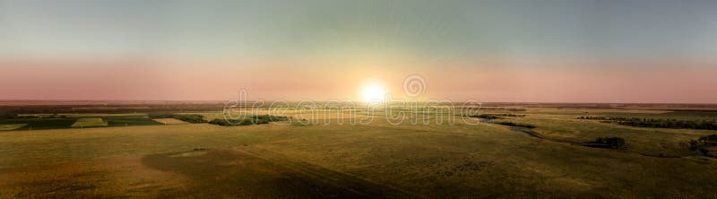 Midwest Twilight stock photo. Image of rural, altitude - 59085890