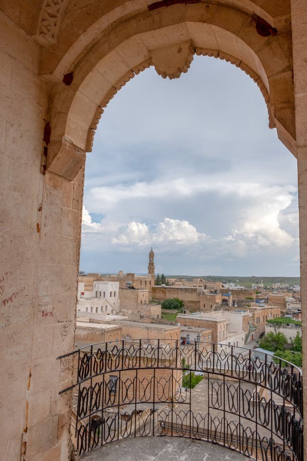 Midyat, Turkey. Midyat Old Town View Stock Image - Image of historic ...