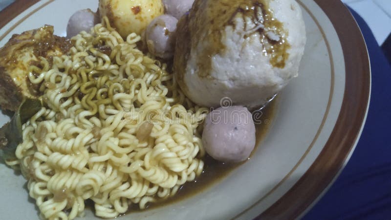 Mie baso besar stock image. Image of produce, noodles - 230312931