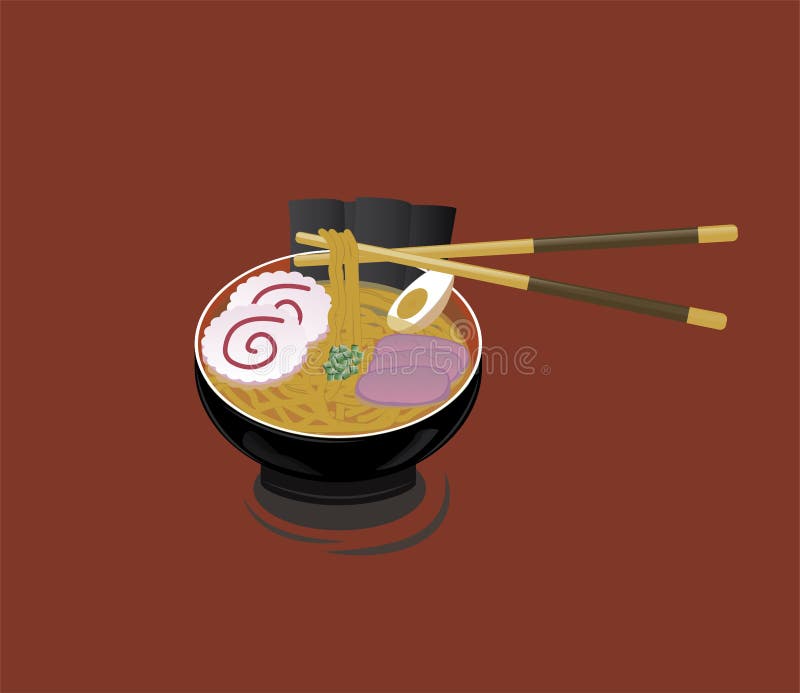 Japanese Paper Lantern Ramen Shop Signs Stock Vector - Illustration of ...