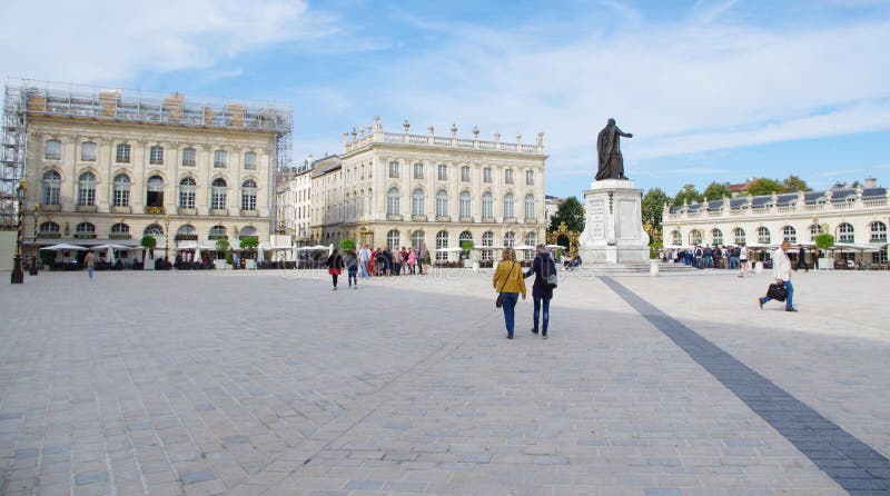Miejsce Stanislas Nancy, Francja (Stanislas Kwadrat) Obraz Stock ...