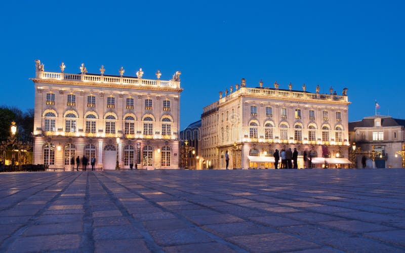 Miejsce Stanislas Nancy, Francja (Stanislas Kwadrat) Obraz Stock ...