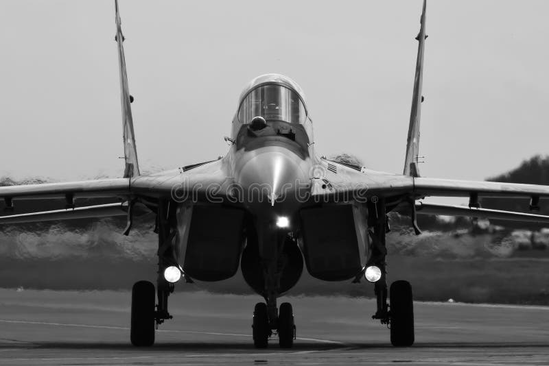 MIG-29 air combat stock image. Image of aviation, speed - 21060763