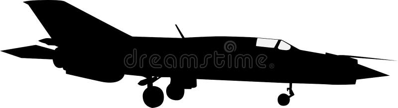 MiG 21 stock vector. Illustration of cargo, pallet, russian - 38485434