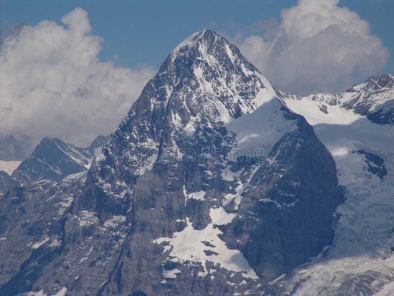 The Mighty Eiger stock photo. Image of eiger, mountain - 1349512