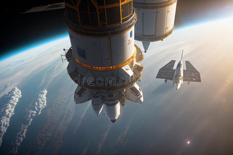 The Mighty Launch Carrier Rockets and Manned Space Shuttles.AI ...