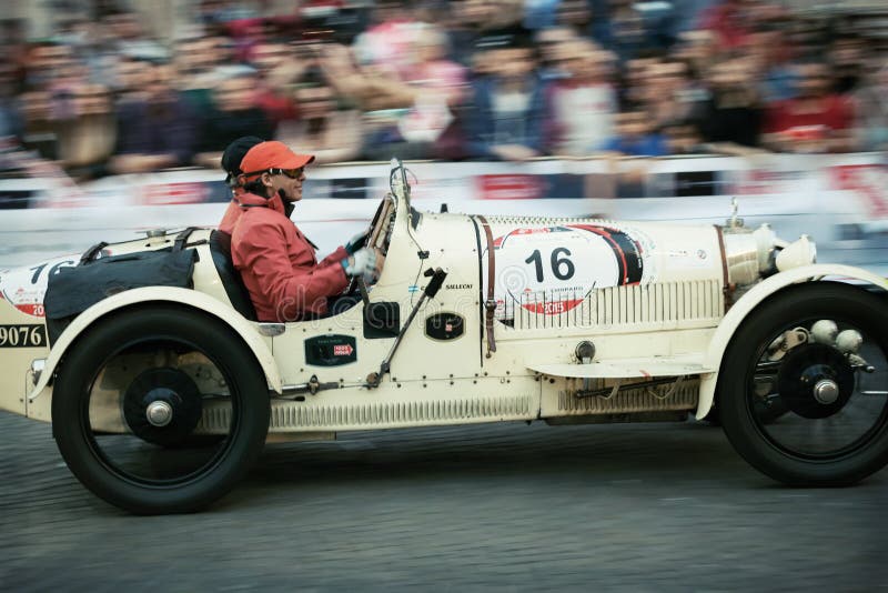 1000 Miglia 2015, Italian Race of Classic Car Editorial Stock Photo ...