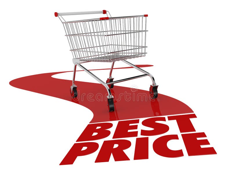 Migliore prezzo illustrazione di stock. Illustrazione di retail - 28591080