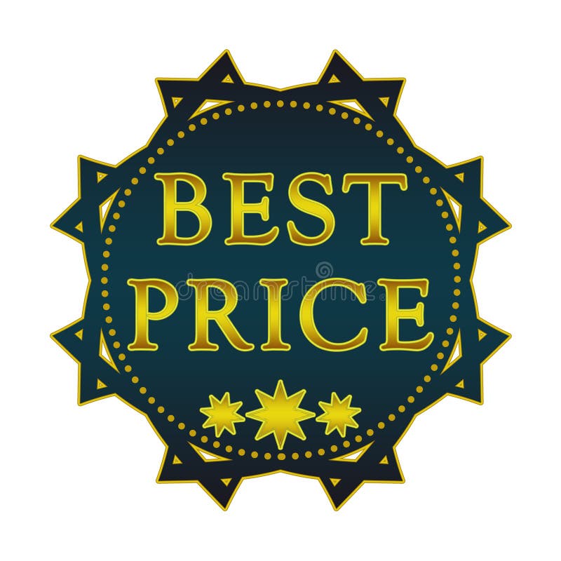 MIGLIORE prezzo da pagare illustrazione di stock. Illustrazione di ...