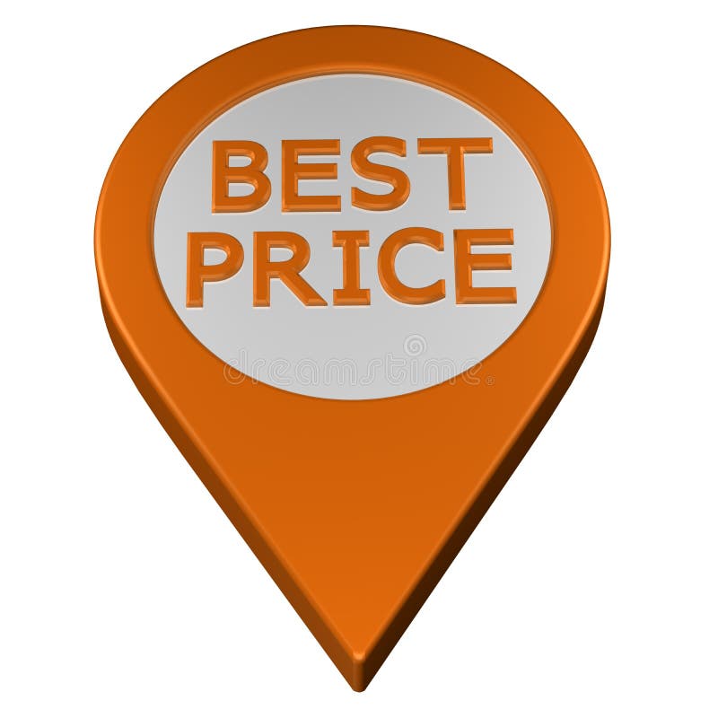 MIGLIORE Prezzo Da Pagare Rappresentazione 3d Illustrazione di Stock ...