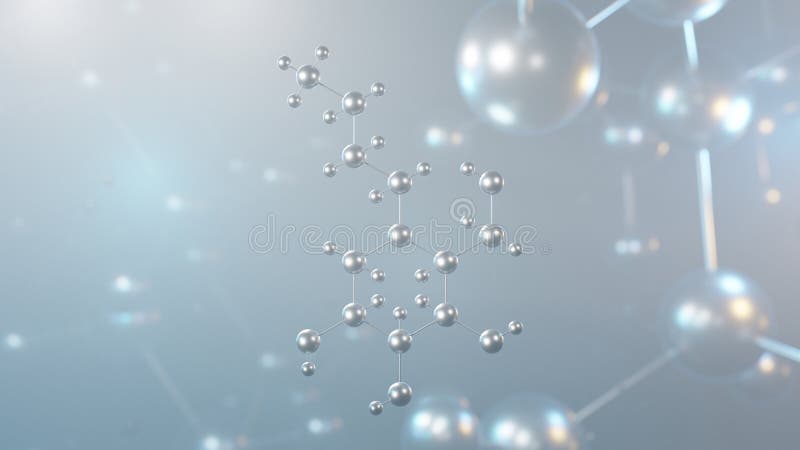 Miglustat Molecular Structure, 3d Model Molecule, Miscellaneous ...
