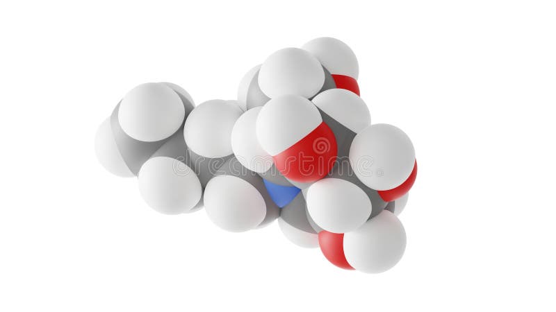 Miglustat Molecule, Miscellaneous Therapeutic Agent, Molecular ...
