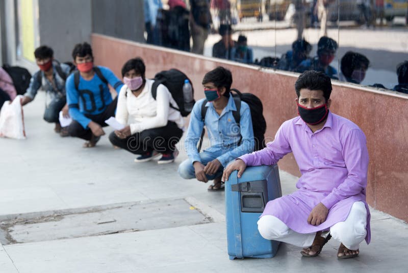 India nationwide lockdown editorial photo. Image of covid - 188124271