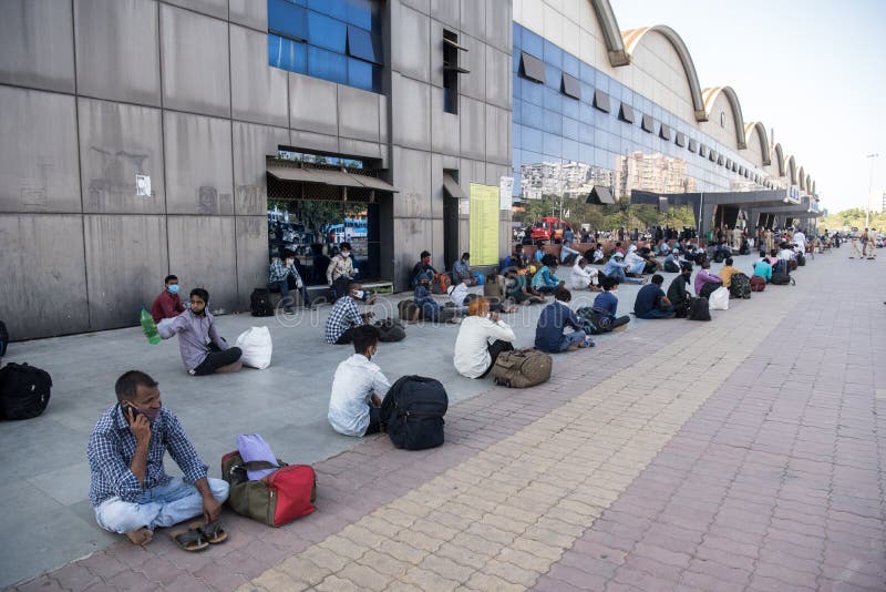 India nationwide lockdown editorial image. Image of bombay - 188128865