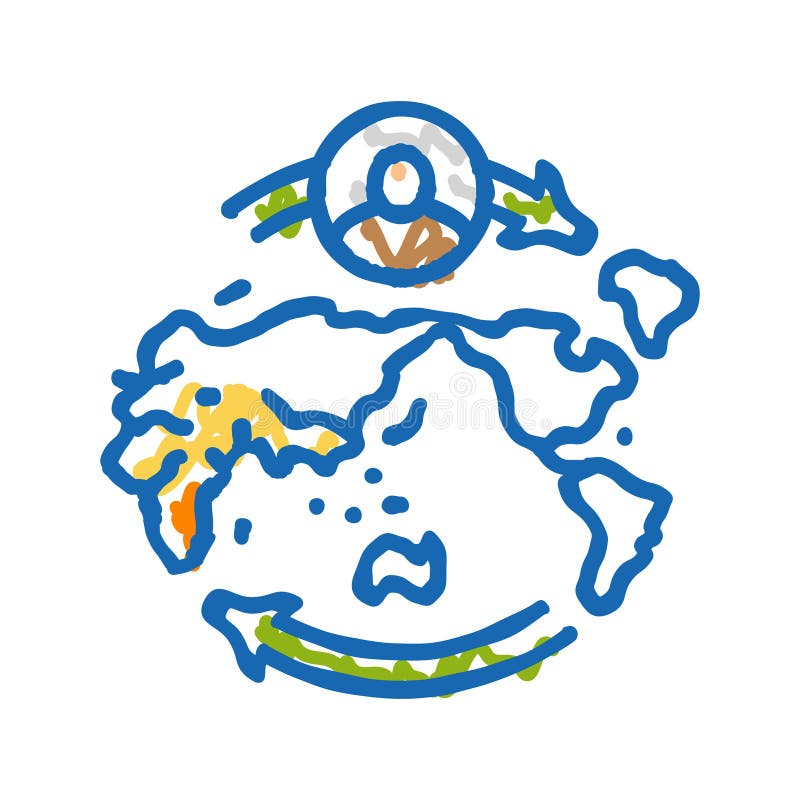 Erectus Human Evolution Doodle Icon Sketch Vector Stock Illustrations – 13 Erectus Human ...