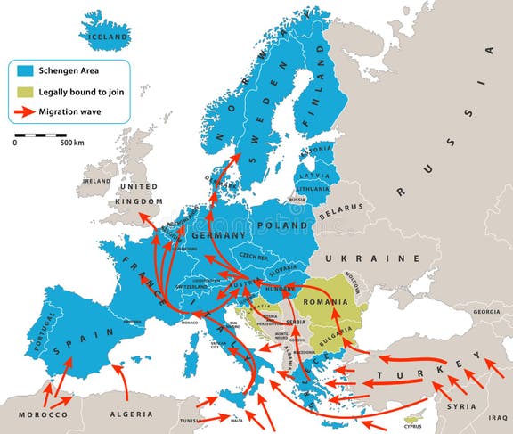 Schengen Area Stock Illustrations – 319 Schengen Area Stock ...