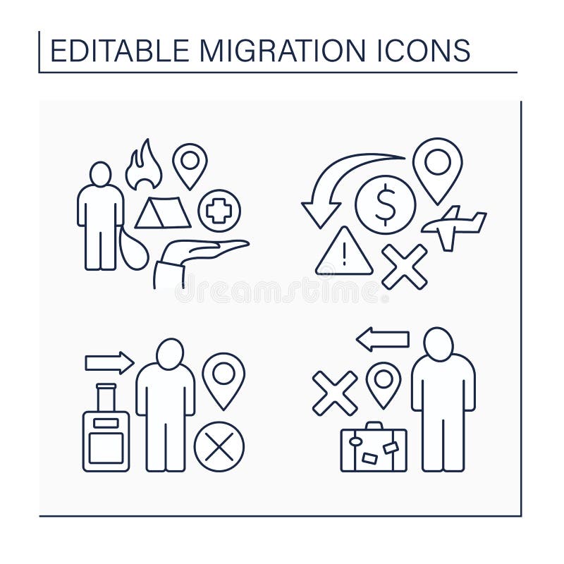 Migration Icons Stock Illustrations – 1,177 Migration Icons Stock ...