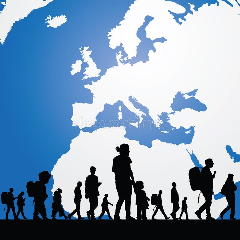 Migration People Stock Illustrations – 2,312 Migration People Stock ...