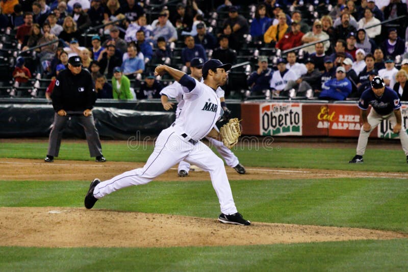 Miguel Batista Mariners Baseball Player Editorial Photo - Image of ...