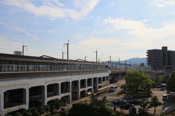 The Mihara Station at Japan 2016 Editorial Stock Image - Image of road ...