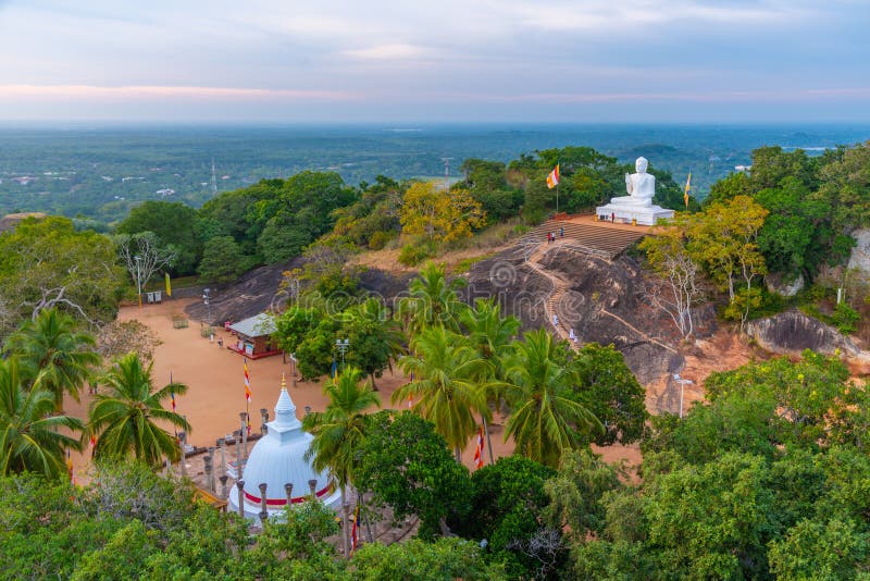 Mihintale Buddhist Site in Sri Lanka Stock Photo - Image of mahinda ...