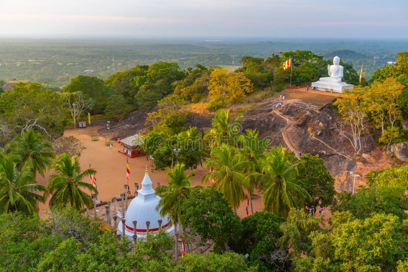 Mihintale Buddhist Site in Sri Lanka Stock Photo - Image of ceylon ...