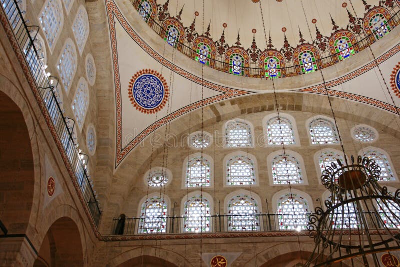 Mihrimah Sultan Mosque and Complex Stock Image - Image of ruins ...