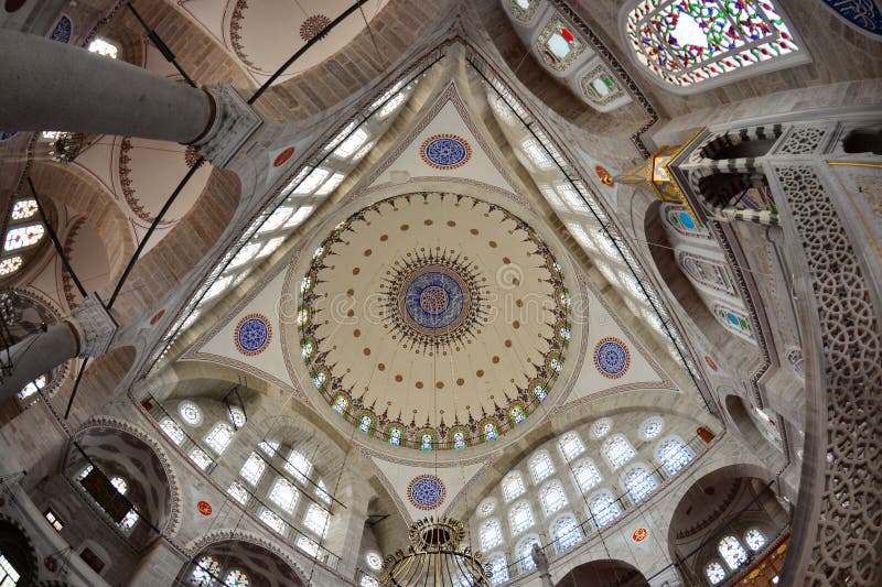 Mihrimah Sultan Mosque and Complex Stock Photo - Image of 16th, century ...