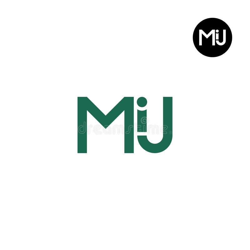 Mij Monogram Stock Illustrations – 11 Mij Monogram Stock Illustrations ...