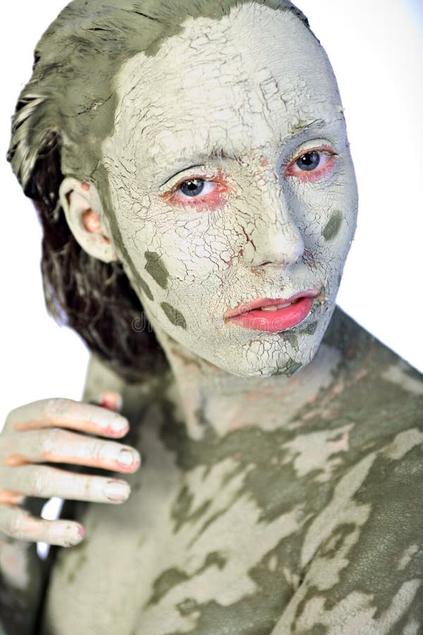 Lelijke vrouw stock afbeelding. Image of kleuren, stichting - 2532977