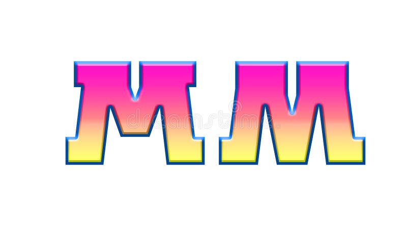 A3mik Font Fonts Gradient Sans Serif Alphabet Letters Calligraphy ...