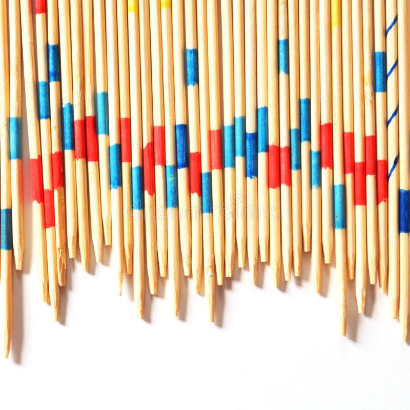 Playing Mikado Game Pick-up Sticks Stock Photo - Image of moving ...
