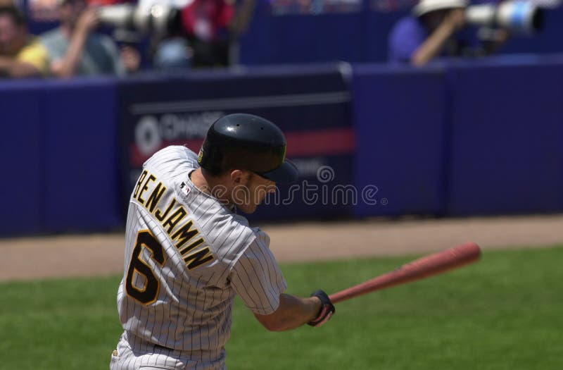Mike Benjamin foto editorial. Imagen de béisbol, pittsburgh - 74033996