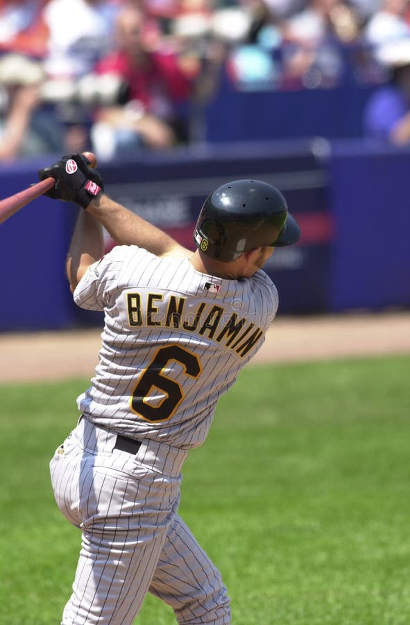 Mike Benjamin foto editorial. Imagen de béisbol, pittsburgh - 74033996