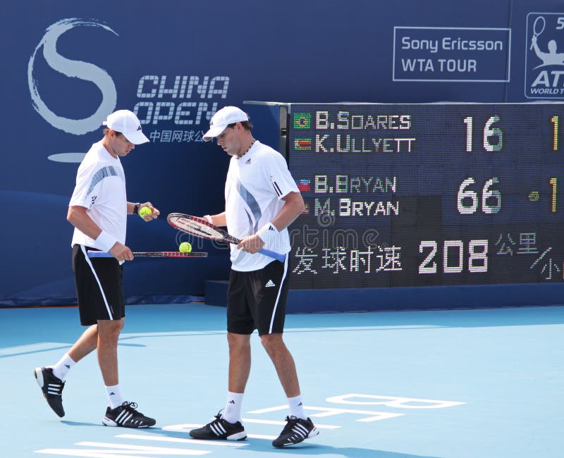 Mike Bryan (USA) and Bob Bryan (USA) Editorial Photography - Image of ...