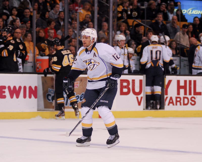 Mike Fisher, Nashville Predators Editorial Stock Image - Image of ...
