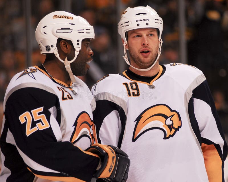 Mike Grier, Buffalo Sabres editorial stock photo. Image of hockey ...