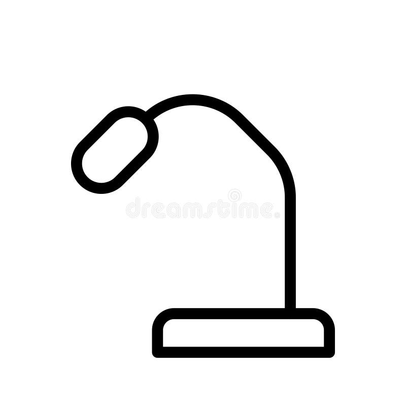 Mike vector thin line icon stock vector. Illustration of microphone ...