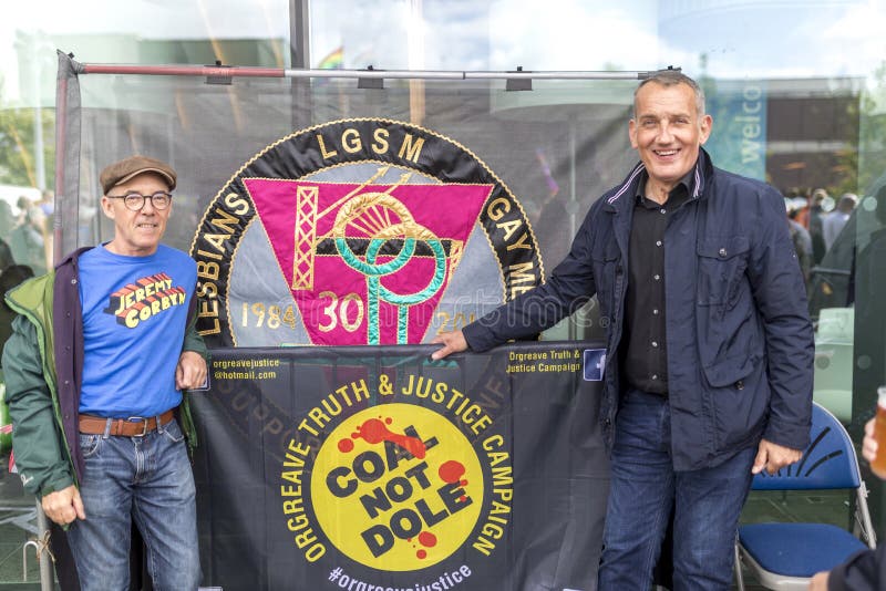 Mike Jackson and Dave Lewis Editorial Stock Photo - Image of miners ...