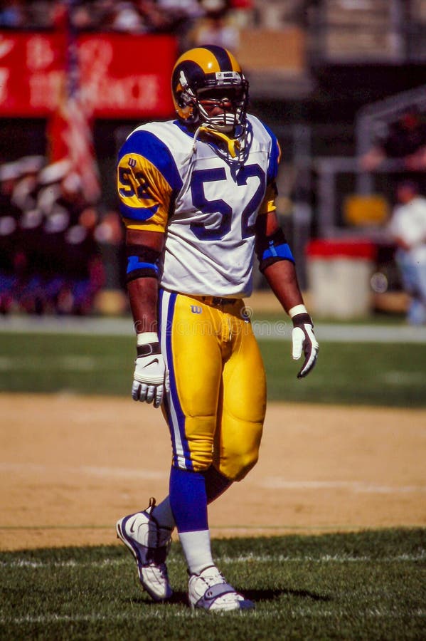 Mike Jones St. Louis Rams fotografia editoriale. Immagine di casco ...