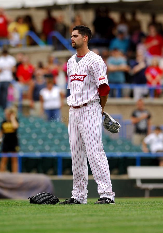 Mike Madsen - National Anthem Editorial Stock Photo - Image of pitcher ...