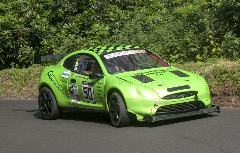 Mike Manning in the Ford Puma Racing Editorial Stock Image - Image of ...