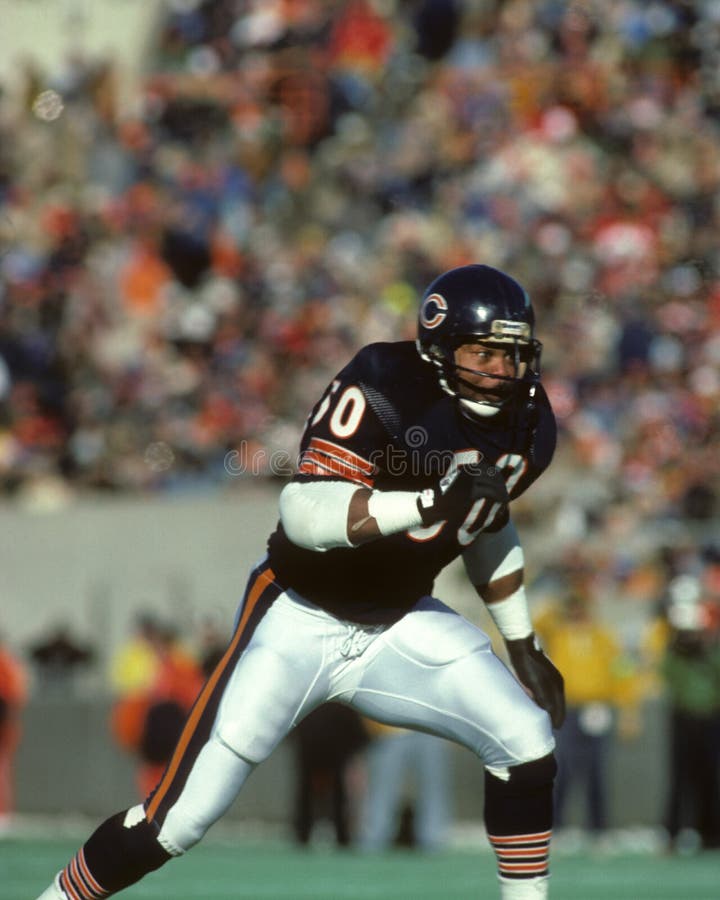 Mike Singletary, Linebacker, Chicago Bears Foto de Stock Editorial ...