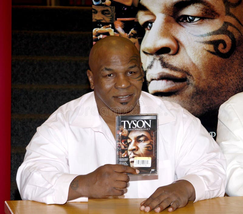 Mike Tyson editorial stock photo. Image of athlete, film - 347062283