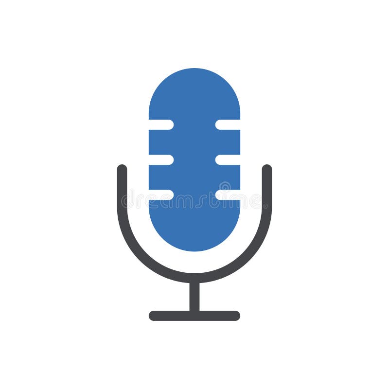 Mike stock vector. Illustration of speech, sound, audience - 210745471