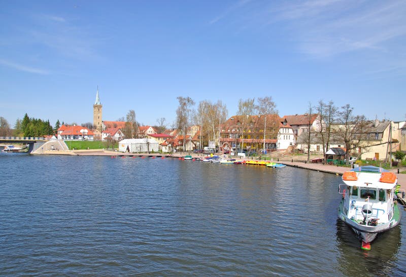 Mikolajki, Masuria, Polonia Foto de archivo - Imagen de turismo, europa ...