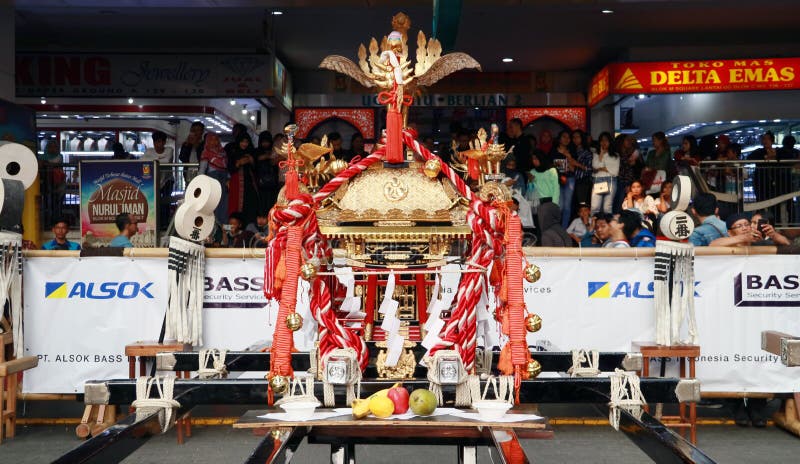 Mikoshi foto de stock editorial. Imagem de diminuto - 121836248