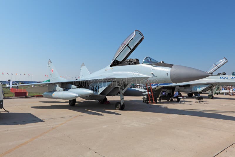Mikoyan MiG-29, side view editorial photography. Image of russia - 22106972
